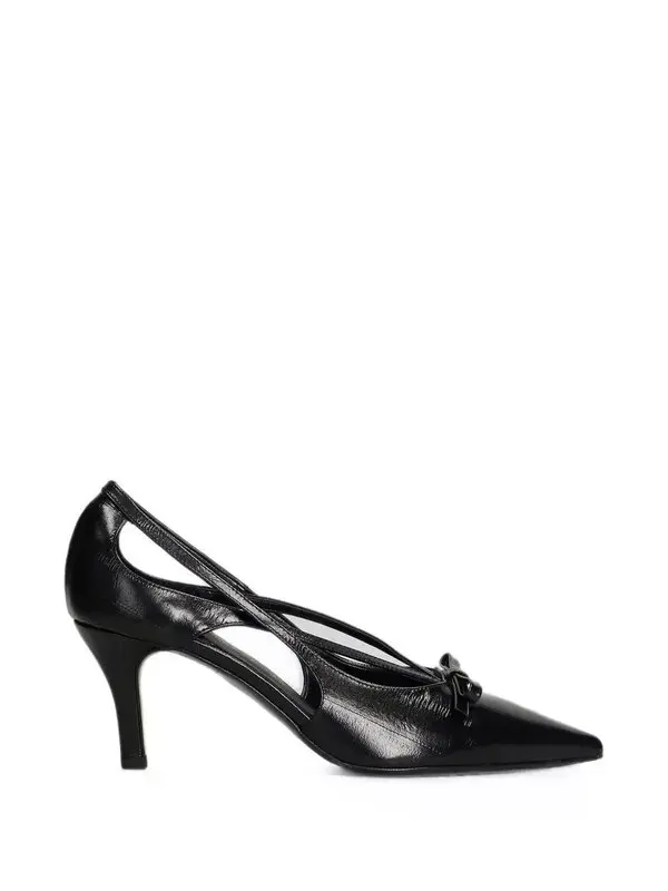 BIANCADI Bow-detail Cutout Pumps