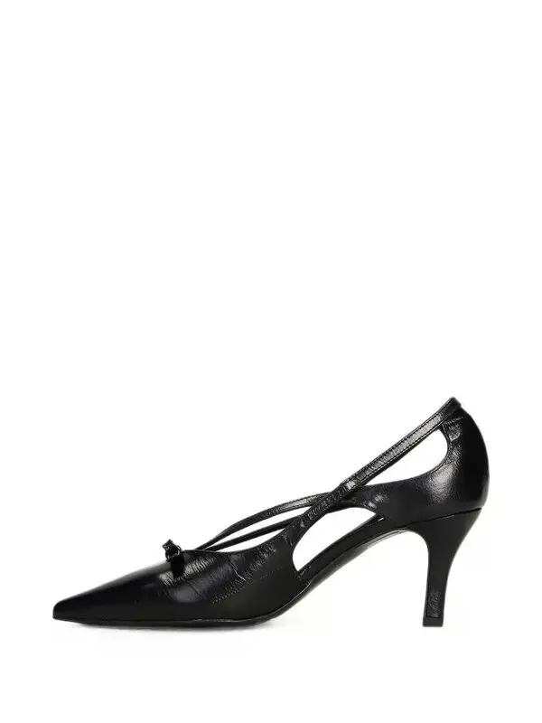 BIANCADI Bow-detail Cutout Pumps