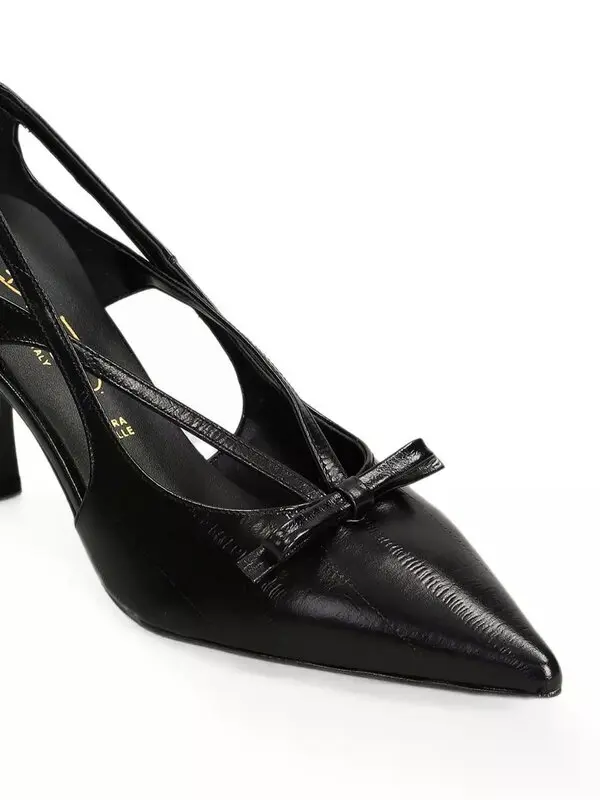 BIANCADI Bow-detail Cutout Pumps