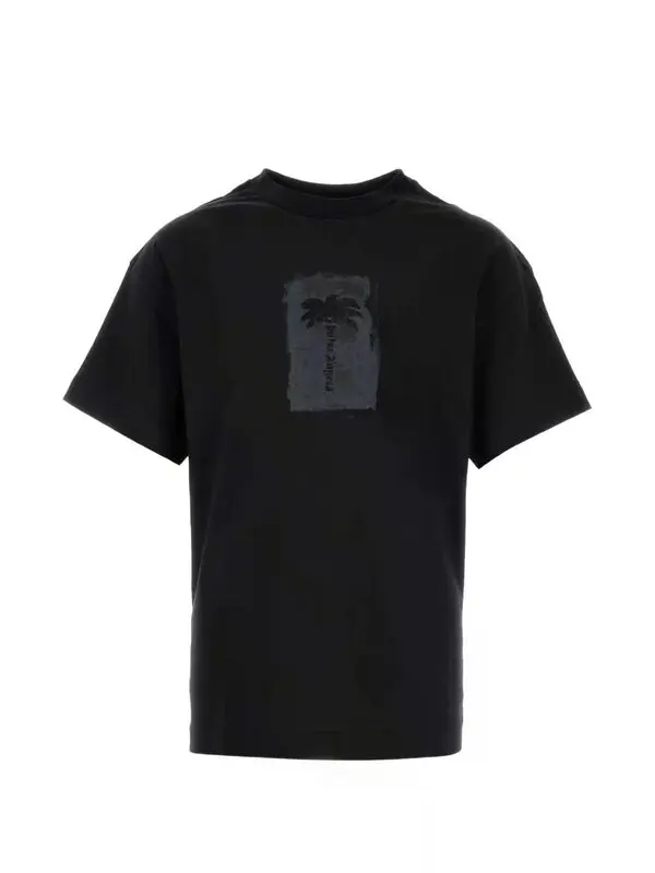 Palm Angels Logo-print Cotton T-shirt