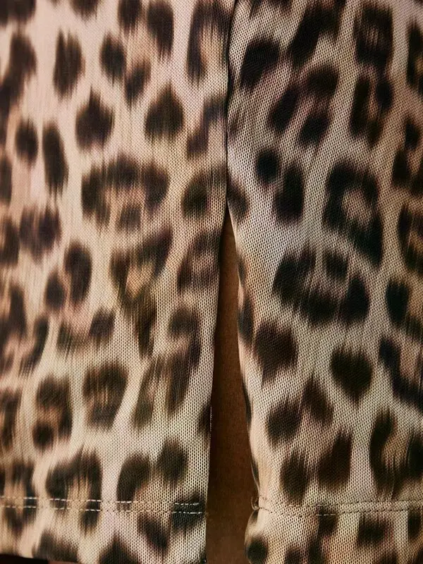 Bardot Leopard-print Sleeveless Dress