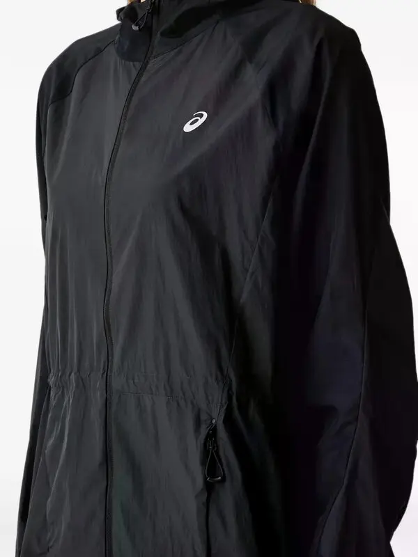Asics Drawstring-waist Hooded Jacket