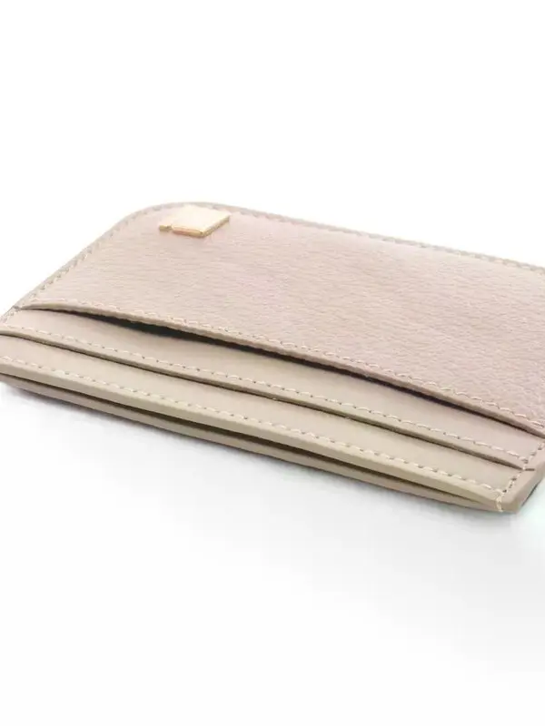 Fendi 2020s Ff Leather Card Case