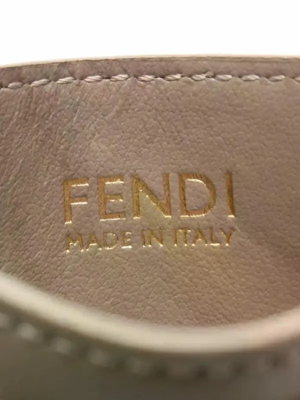 Fendi 2020s Ff Leather Card Case