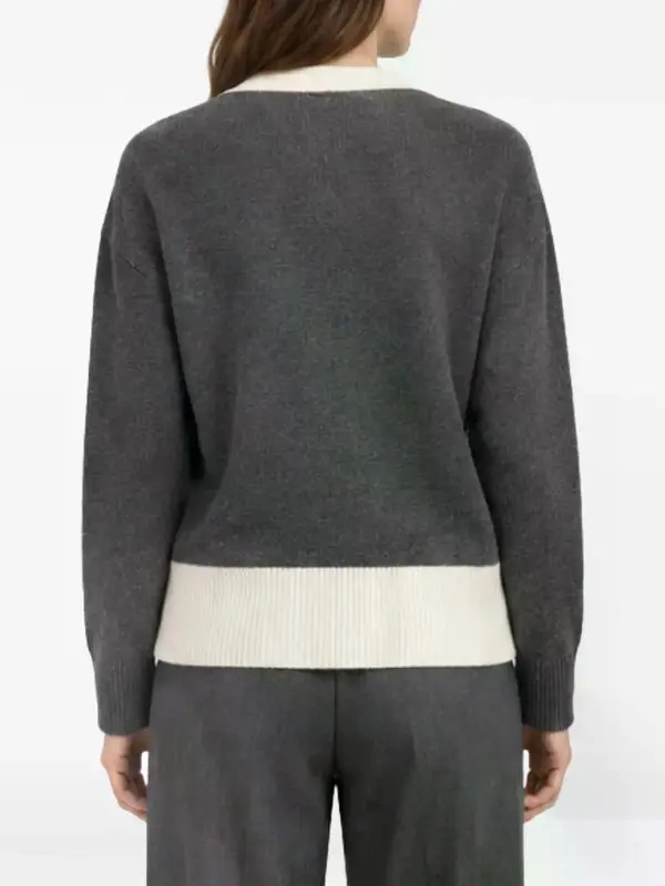 Seventy 19.70 Colour-block V-neck Cardigan