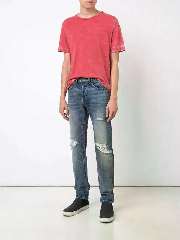 321 Distressed Mid-rise Jeans