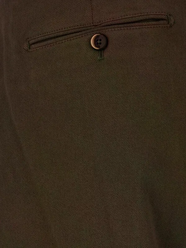 PT TORINO Pleated Twill Trousers