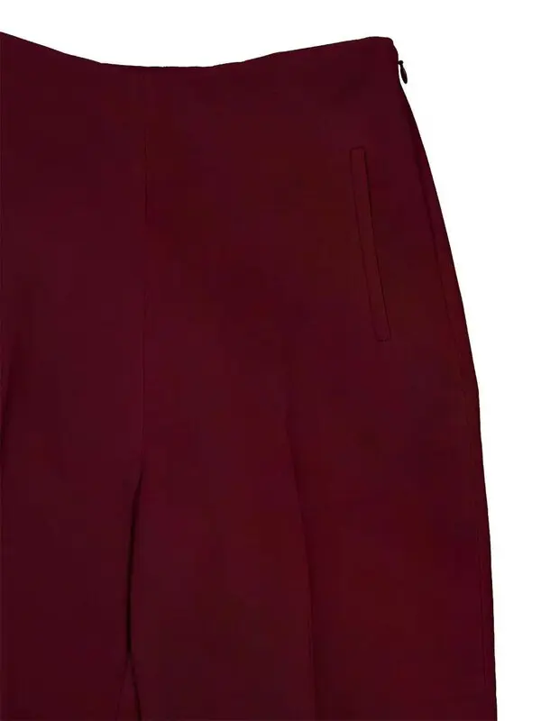 Roland Mouret Wide-leg Silk-blend Trousers