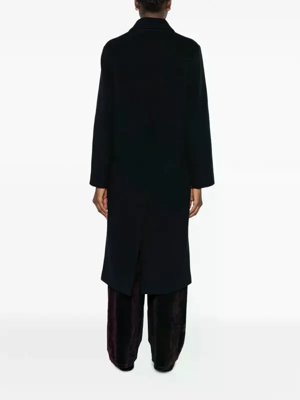 FORTE_FORTE Peak-lapel Single-breasted Coat