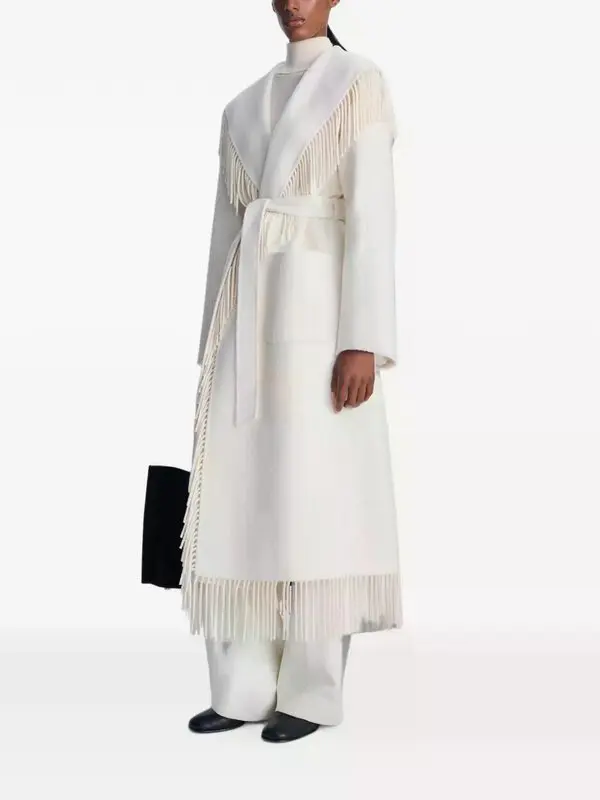 Simkhai Carrie Fringe Coat