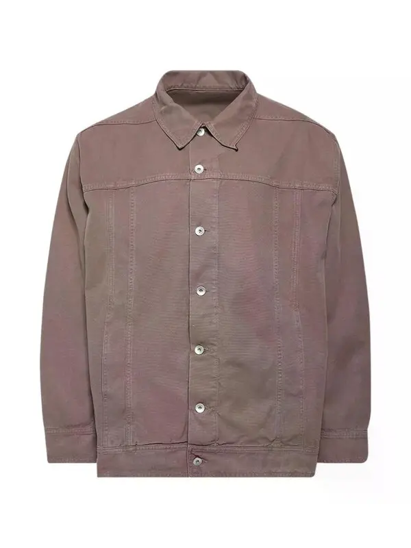 Rick Owens Jumbo Worker Jacket - Brown