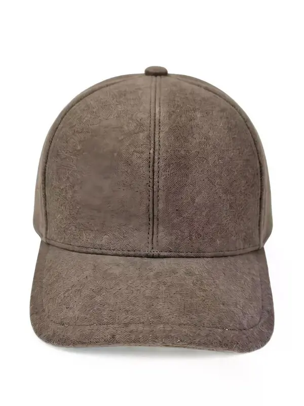 Fedeli Land Felt Baseball Cap - Brown
