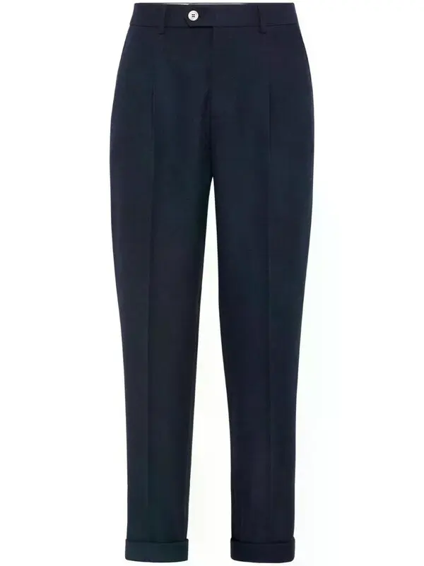 Brunello Cucinelli Tapered Tailored Trousers