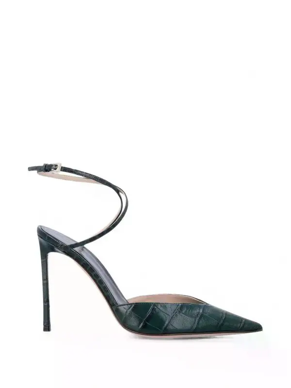 TOM FORD Selen Crocodile-effect Leather Pumps