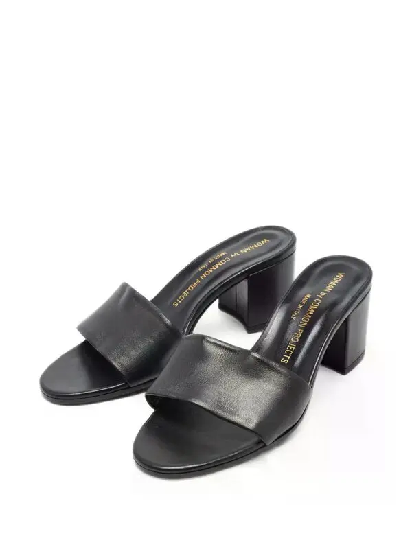 COMMON PROJECTS Block Heel Slide Sandals