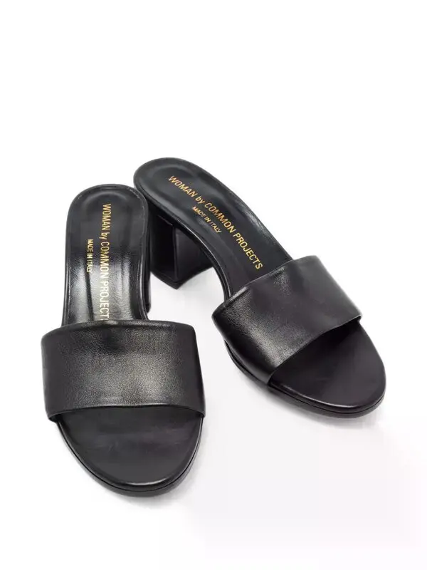 COMMON PROJECTS Block Heel Slide Sandals