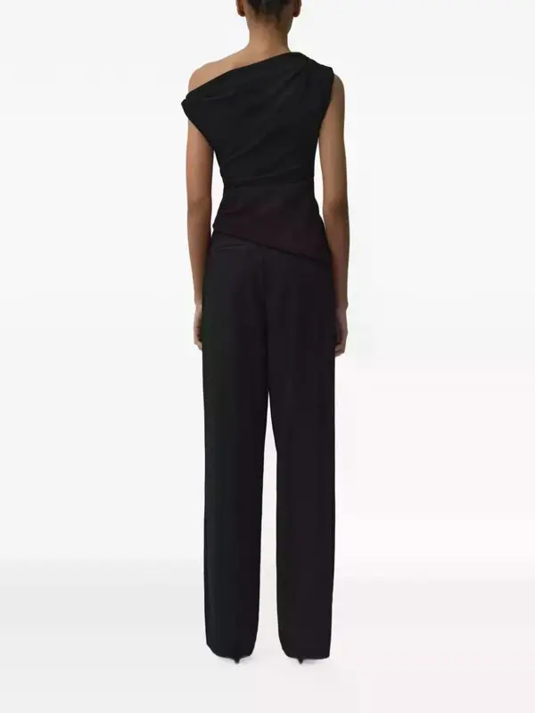 Simkhai Zerra Draped Asymmetrical Top