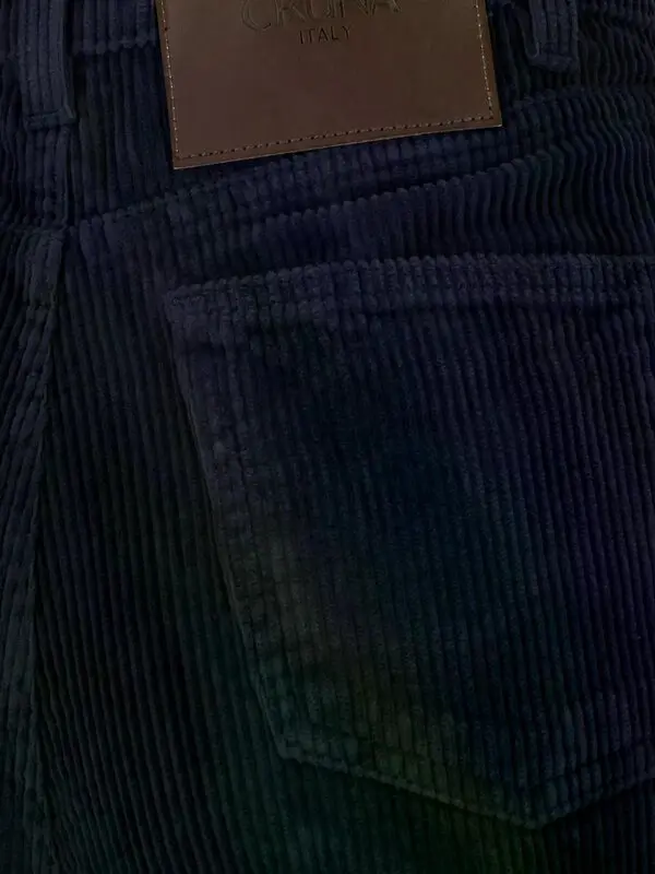 CRUNA Taylor Corduroy-texture Trousers