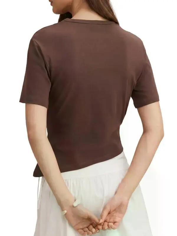 EVER NEW Saskia Gathered Boxy T-shirt