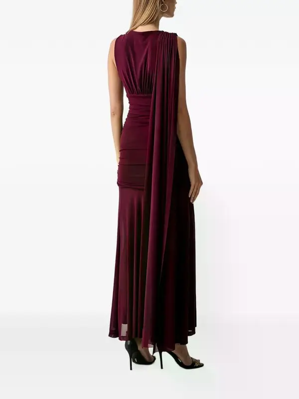 Bardot Ruched Draped Dress