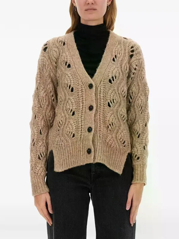 MILA SCHON Open-knit Cardigan