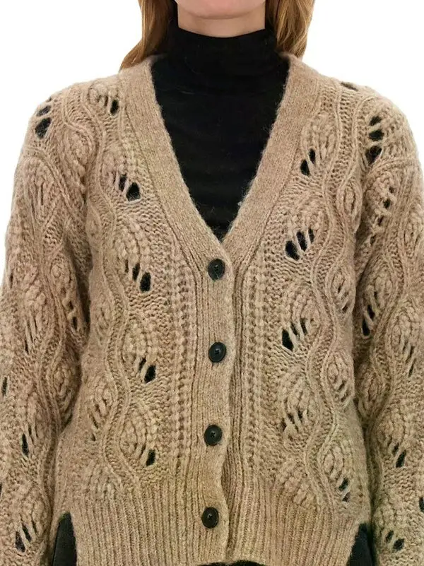 MILA SCHON Open-knit Cardigan