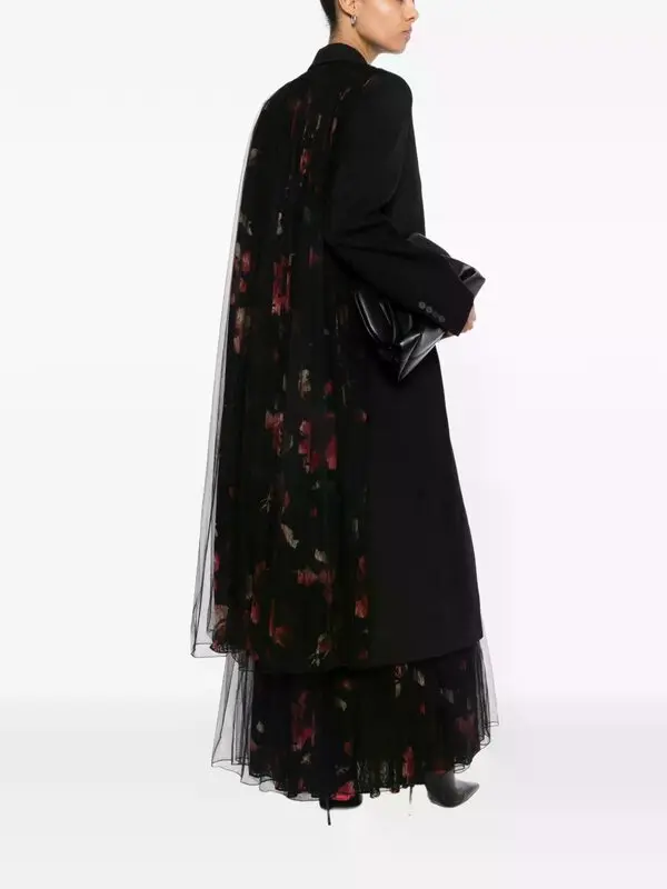 QUETSCHE Notched-lapels Single-breasted Coat