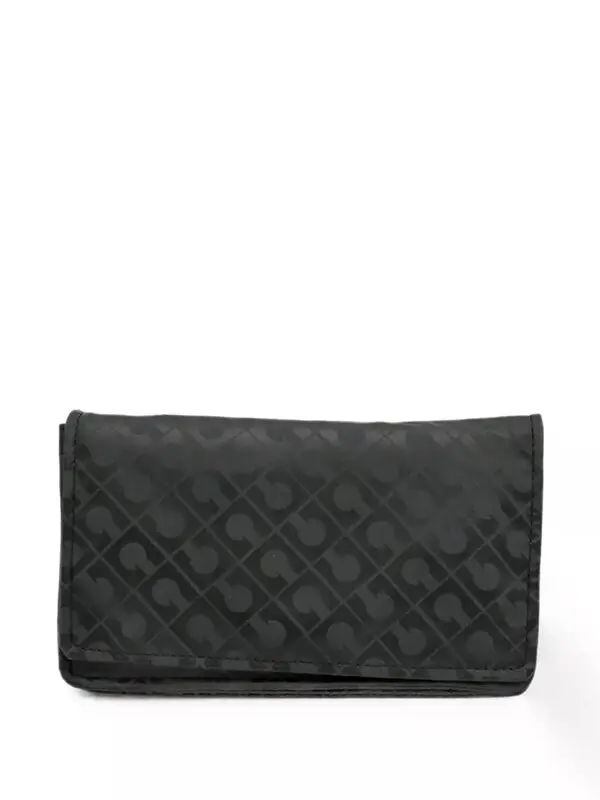 GHERARDINI Monogram-pattern Foldover Make-up Bag