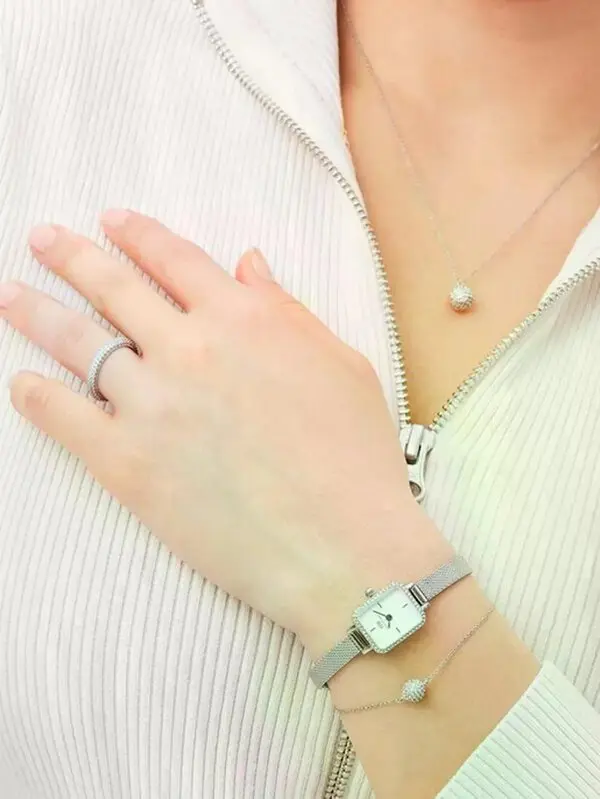 DANIEL WELLINGTON Crystal-embellished Charm Bracelet