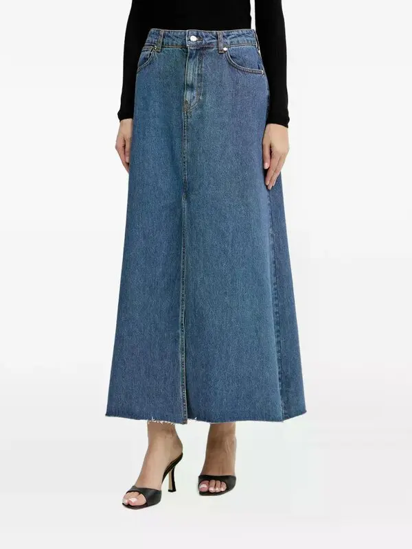 SILVIAN HEACH Kebe Denim Skirt