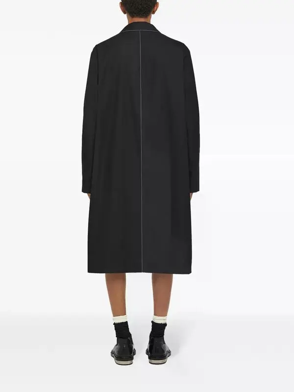 JIL SANDER Buttoned-up Midi-coat