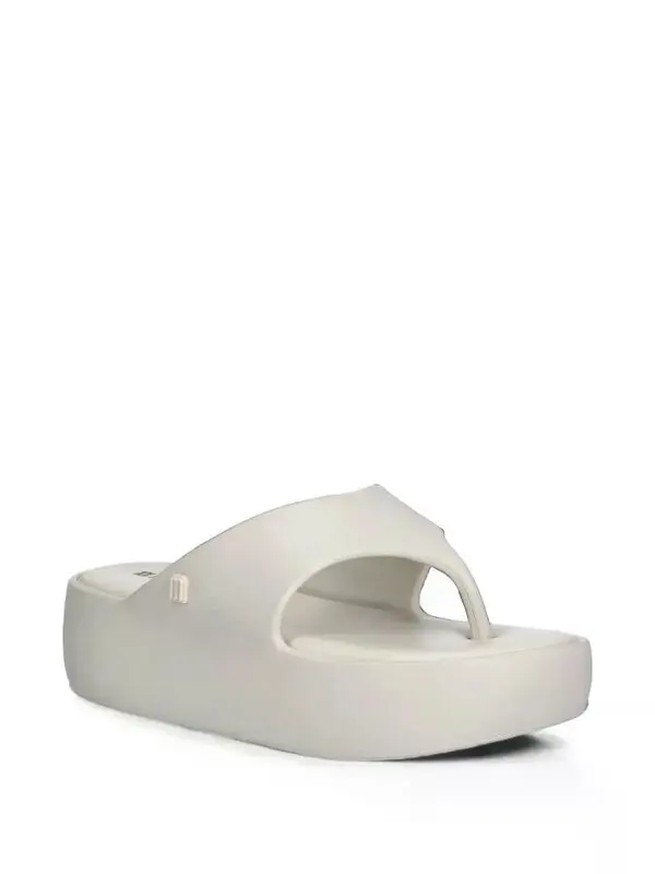Melissa Free Platform Thong Sandals - Neutrals