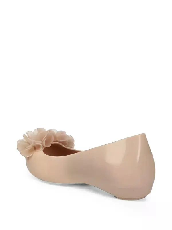 Melissa Ultragirl Floral-detail Ballet Flats