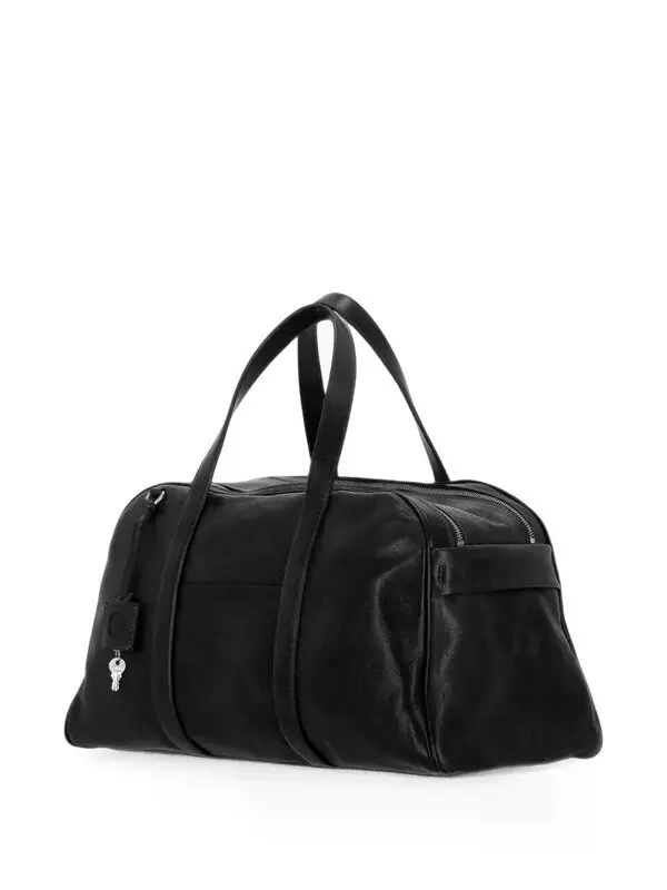 Orciani Midi Off Duty Lagoon Leather Holdall Bag