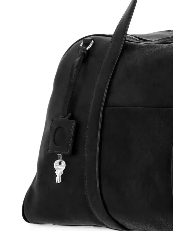 Orciani Midi Off Duty Lagoon Leather Holdall Bag