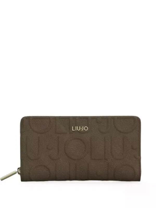 Liu Jo Logo-embossed Zip-around Wallet