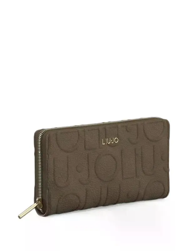 Liu Jo Logo-embossed Zip-around Wallet