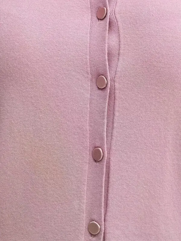 Sisley Buttoned Cardigan - Pink