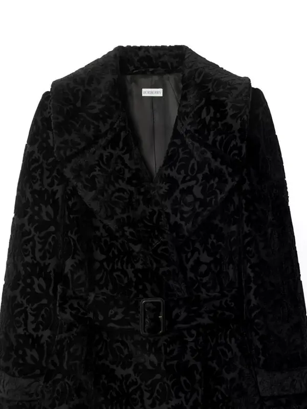 Burberry Vine Single-breasted Coat