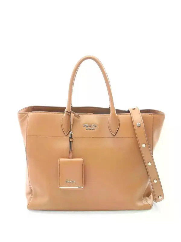 Prada 2000s City Calf Tote Bag