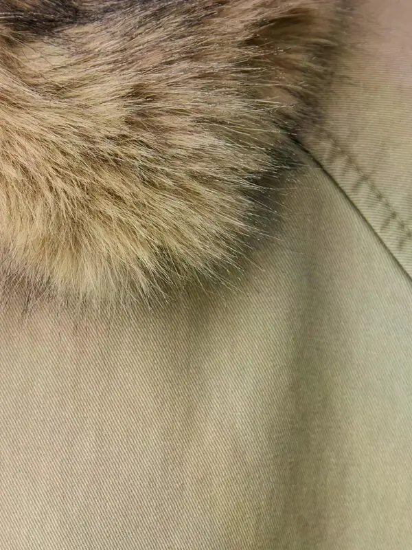Marc O'polo Faux-fur Collar Raglan-sleeve Jacket - Neutrals