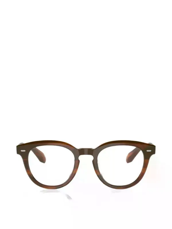 Oliver Spencer N.05 Round-frame Glasses