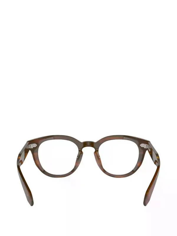Oliver Spencer N.05 Round-frame Glasses