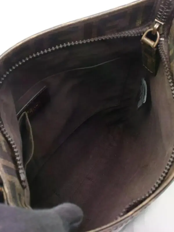Fendi 2000s Zucca Cross Body Bag