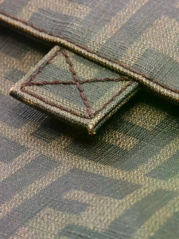 Fendi 2000s Zucca Cross Body Bag