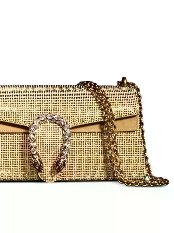 Gucci Dionysus Crystal-embellished Shoulder Bag