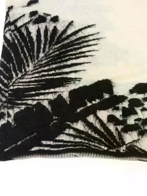 Saint Laurent 2010s Botanical-print Sweater