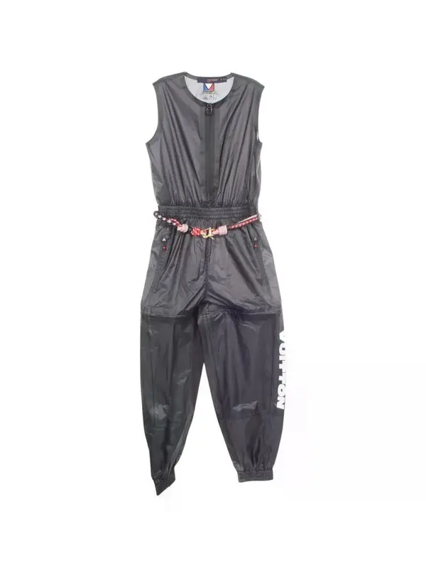 LOUIS VUITTON 2010s Logo-print Jumpsuit - Black