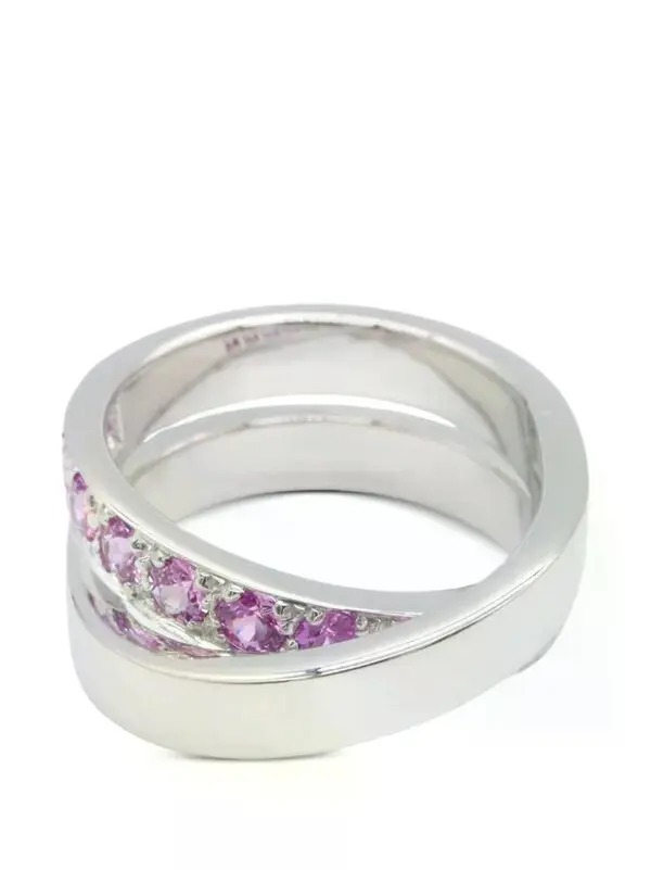 Cartier 2010s Paris Sapphire Ring - Silver