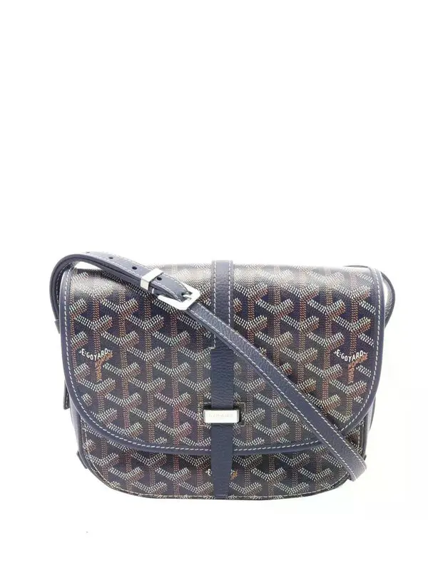 Goyard 2000-2026 Goyardine Belvedere Pm Crossbody Bag - Blue